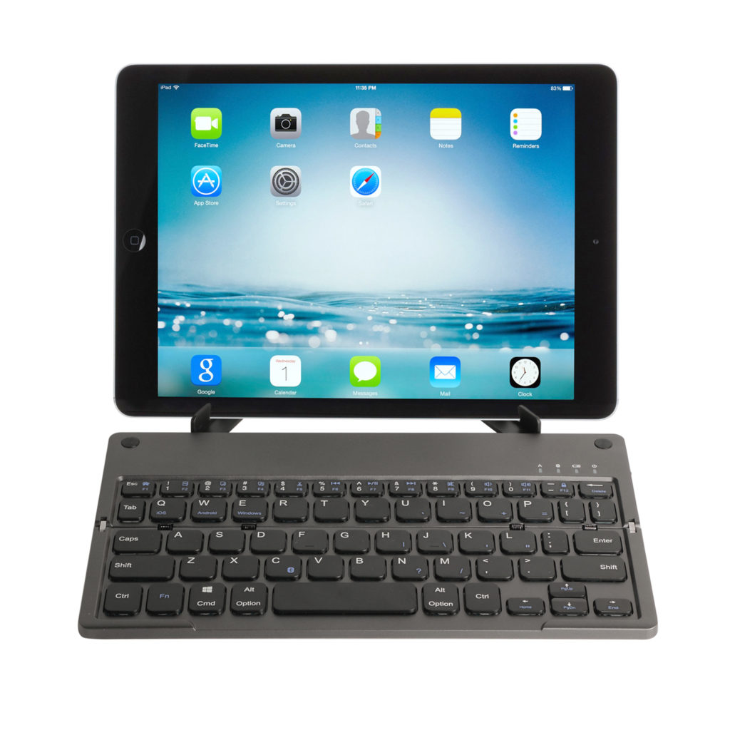 Regotech| Foldable Bluetooth Keyboard With Inbuilt Stand