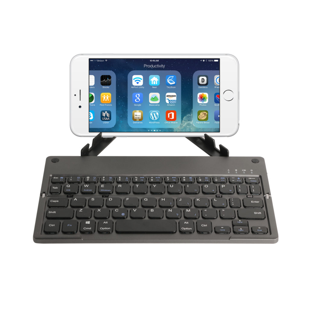 Regotech| Foldable Bluetooth Keyboard With Inbuilt Stand